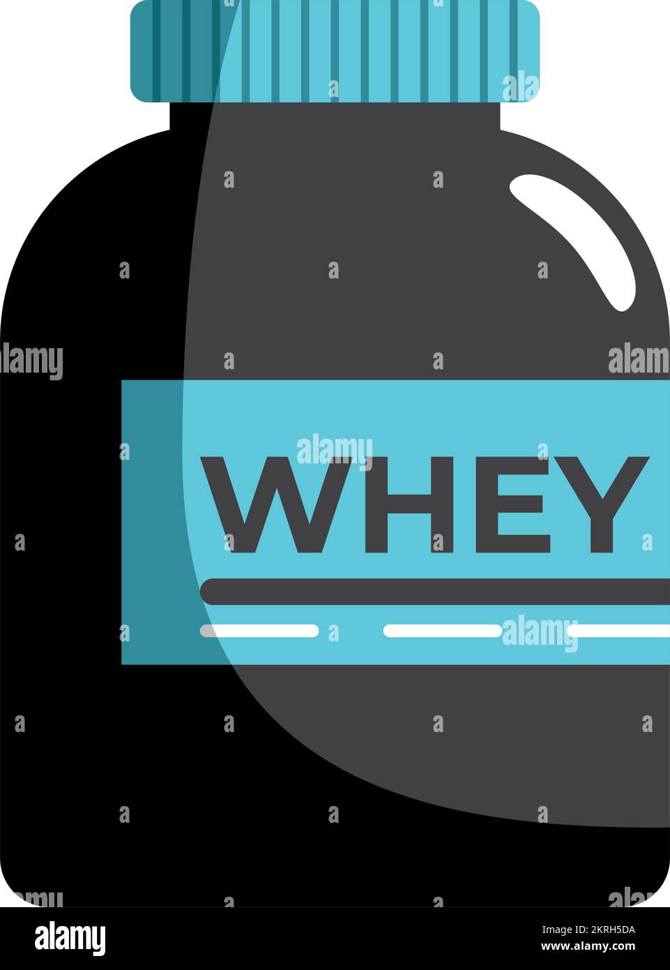 whey protein powder pot product icon Stock Vector Image & Art - Alamy