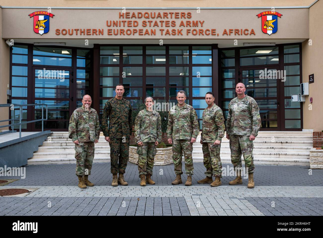 Senior leaders from U.S. Army Southern European Task Force, Africa ...