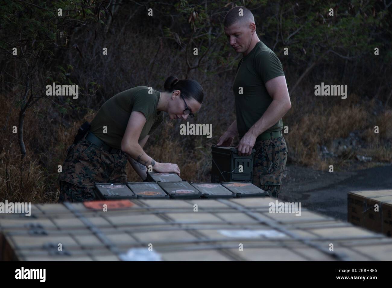 U.S. Marine Corps Sgt. Seger Jackson, ammunition technician, 2nd ...