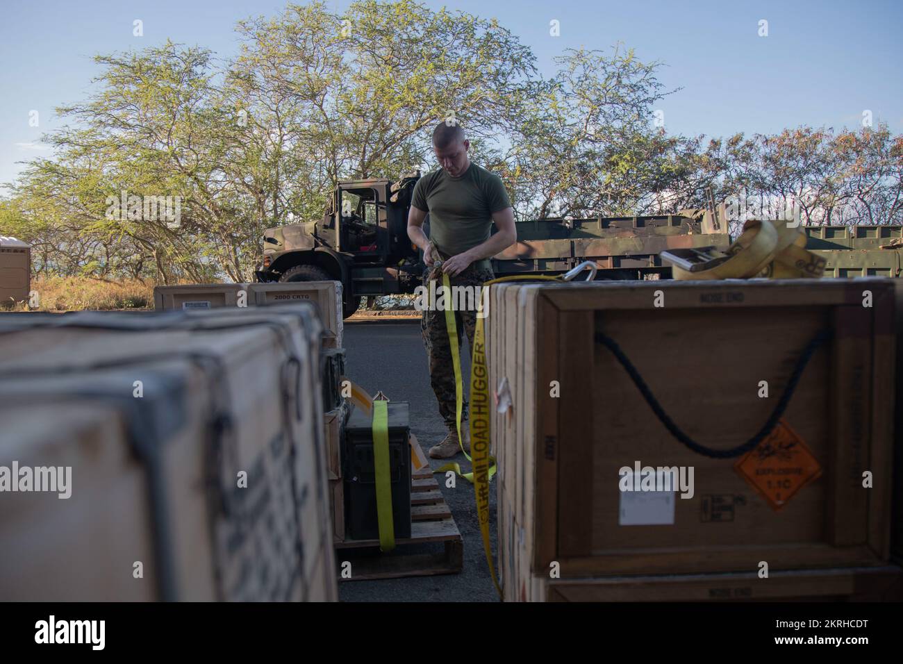 U.S. Marine Corps Sgt. Seger Jackson, ammunition technician, 2nd ...