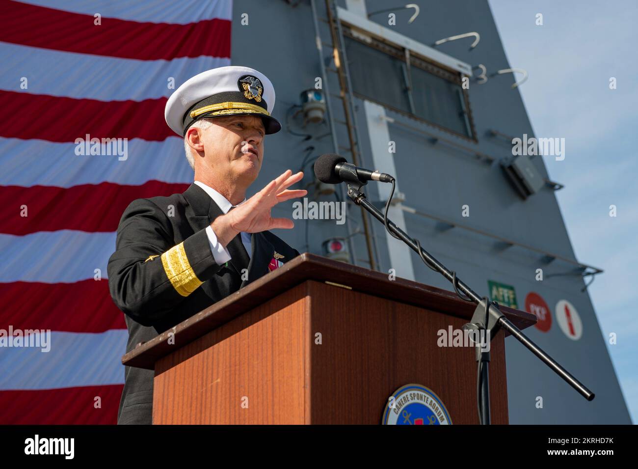 SAN DIEGO (Nov. 17, 2022) Rear Adm. Wayne Baze, commander ...