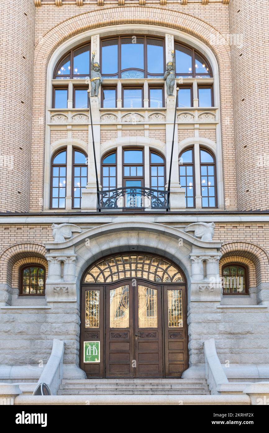 The historical museum, art nouveau building, Oslo, Norway Stock Photo ...