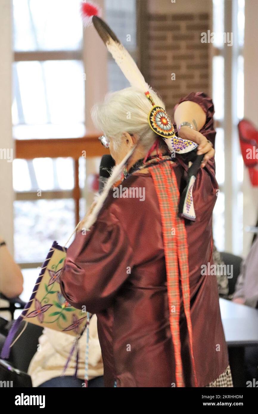 A member of the Wisconsin Dells Singers of the Ho-Chunk Nation of ...