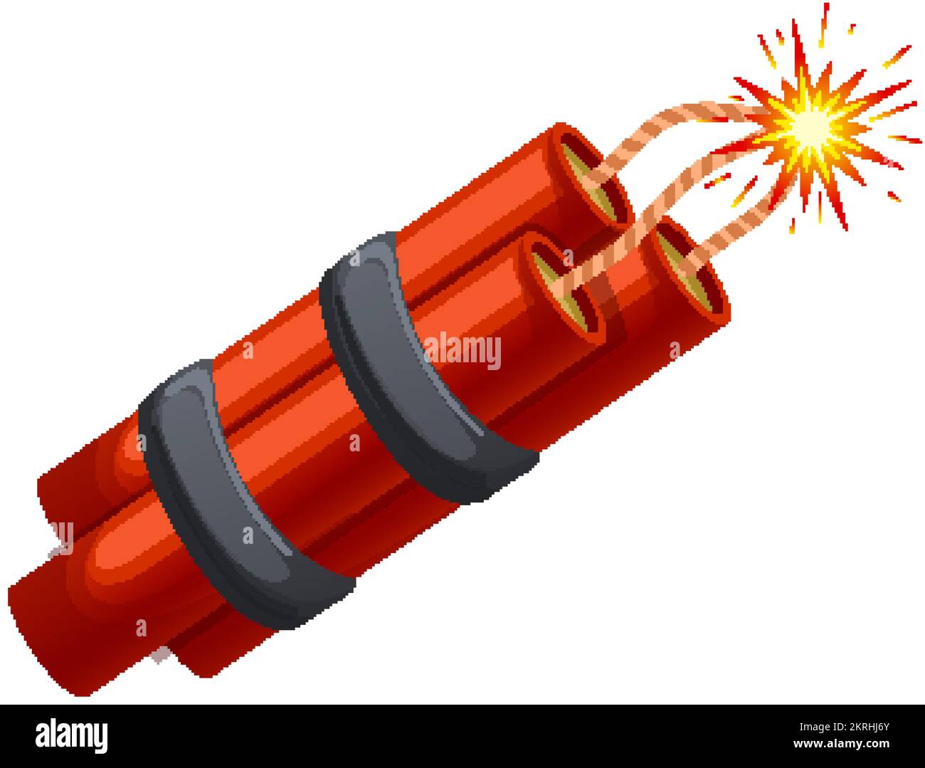 dynamite fire cartoon vector illustration Stock Vector Image & Art - Alamy