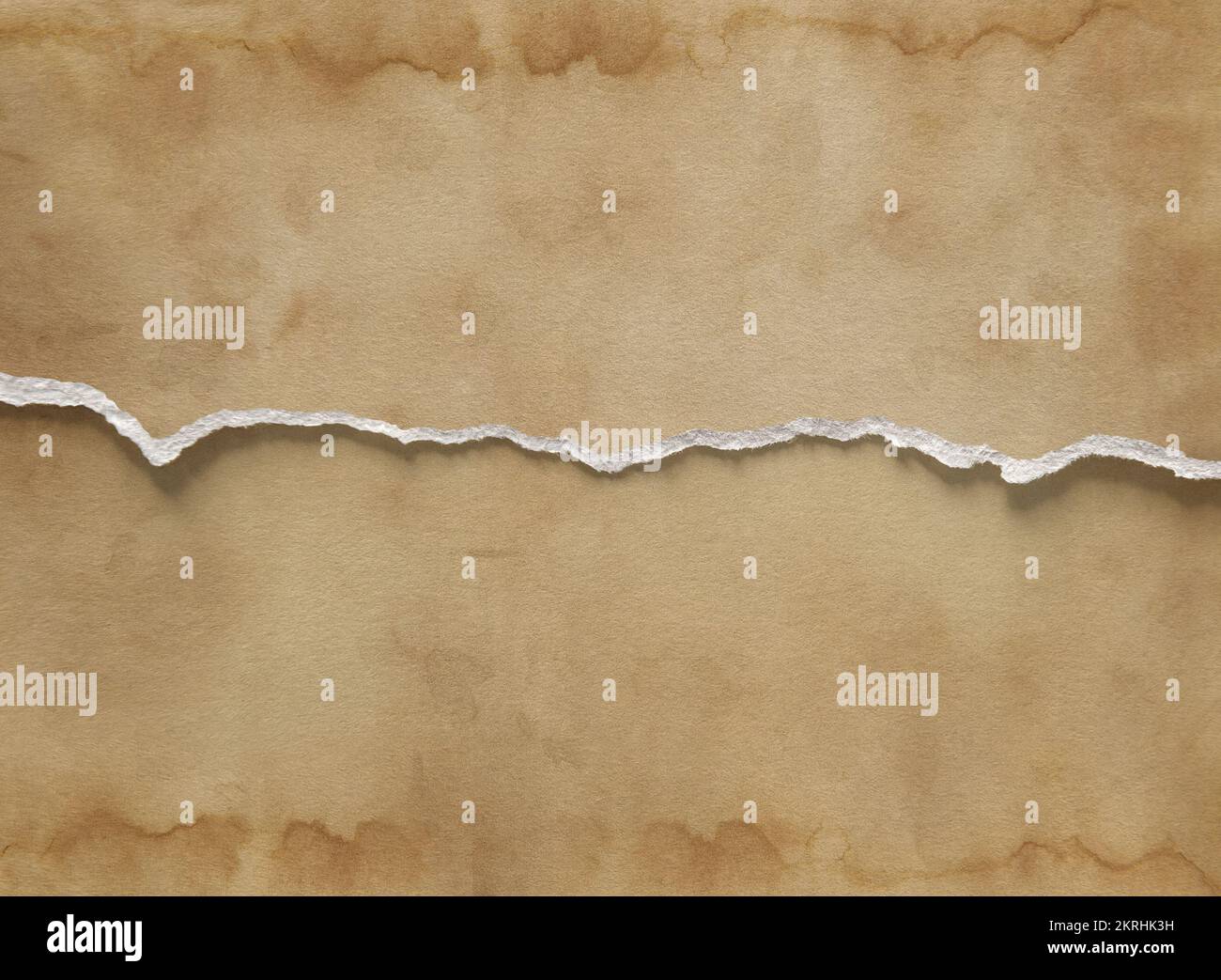 Ripped paper banner. Vintage background marble style Stock Photo - Alamy