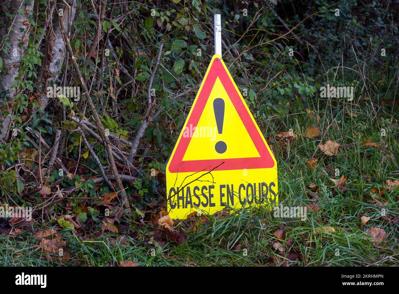 November 1, 2022, Barberaz, France, France: Barberaz, France le 1er Novembre, 2022 - Un panneau ...