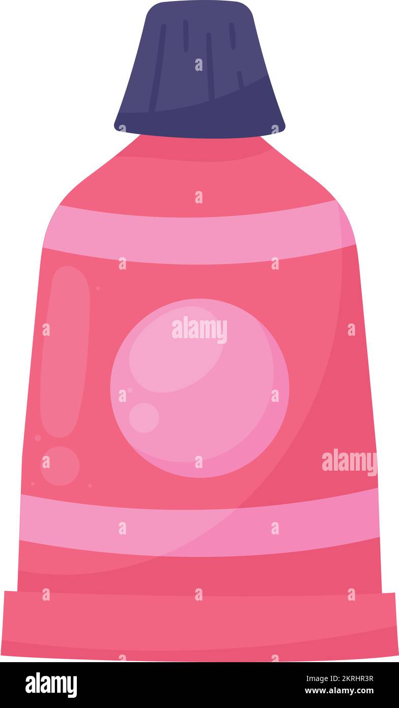 red paint tube school supply Stock Vector Image & Art - Alamy