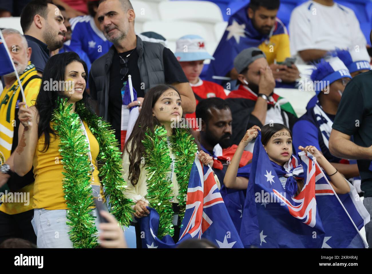 Al Janoub, Qatar. 22 November 2022. France vs Australia Stock Photo - Alamy