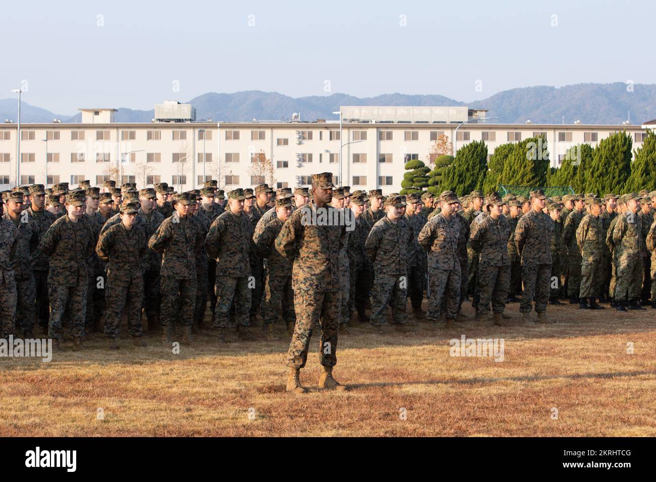 U.S. Marines and Sailors assigned to Marine Corps Air Station Iwakuni ...