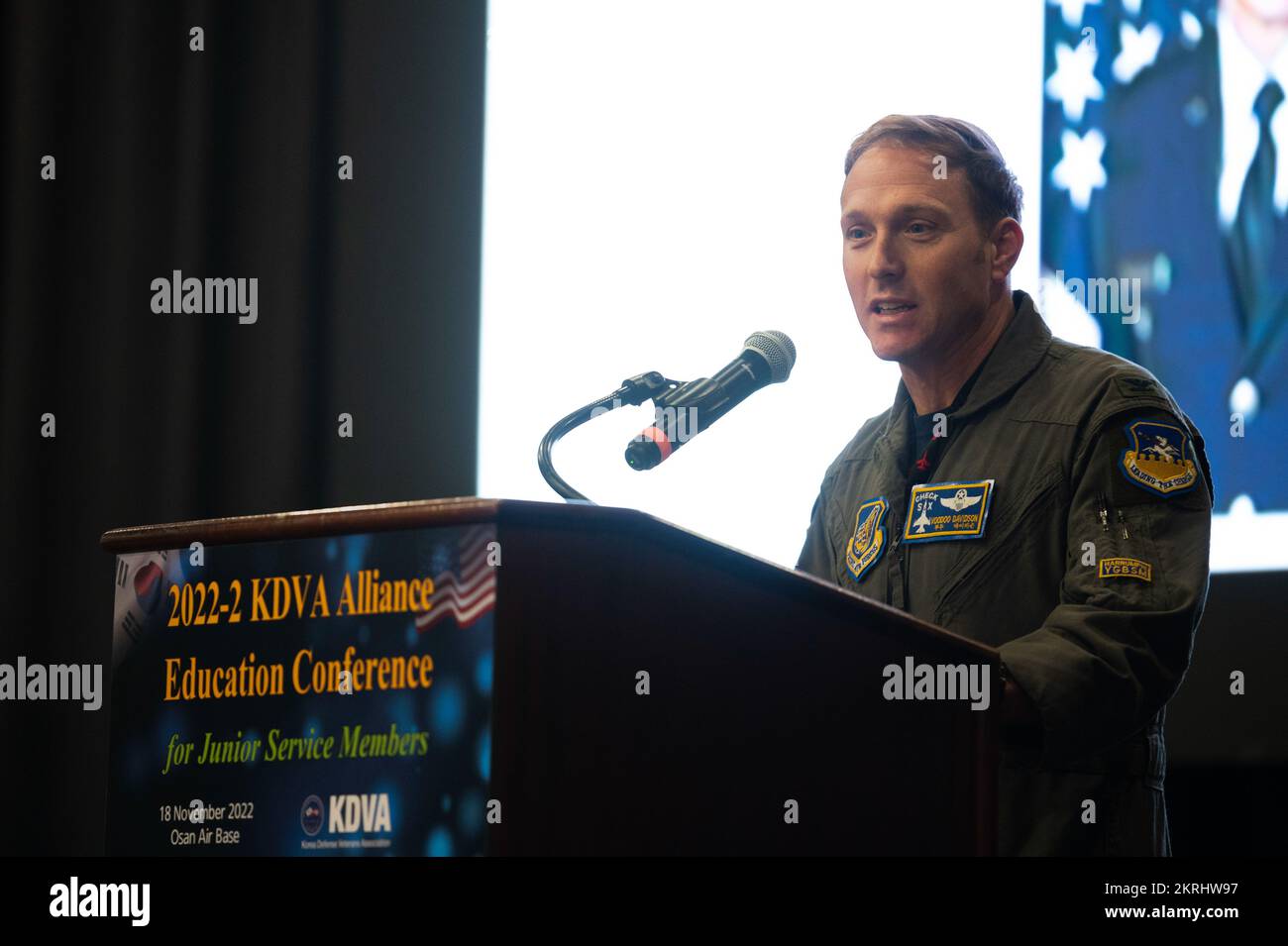 U.S. Air Force Col. Paul Davidson, 51st Fighter Wing vice commander ...