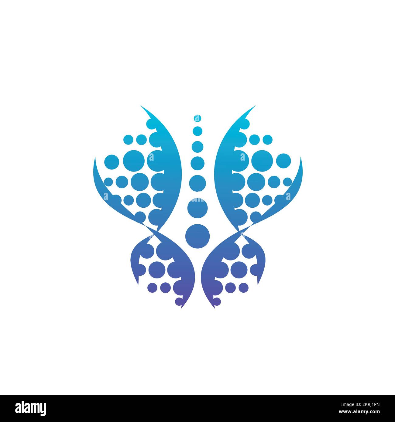 DNA abstract logo design. Spiral logotype. biotechnology and science ...