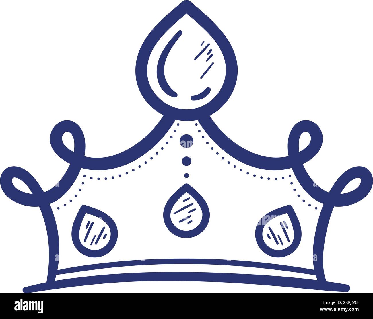 queen crown royalty sketch icon Stock Vector Image & Art - Alamy