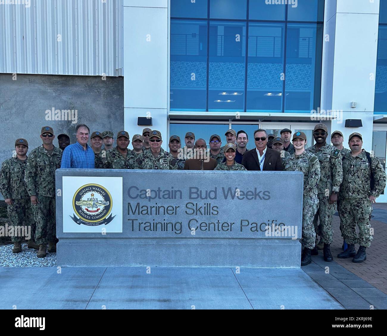 SAN DIEGO (Nov. 18, 2023) Afloat Training Group Pacific (ATGPAC) hosted ...