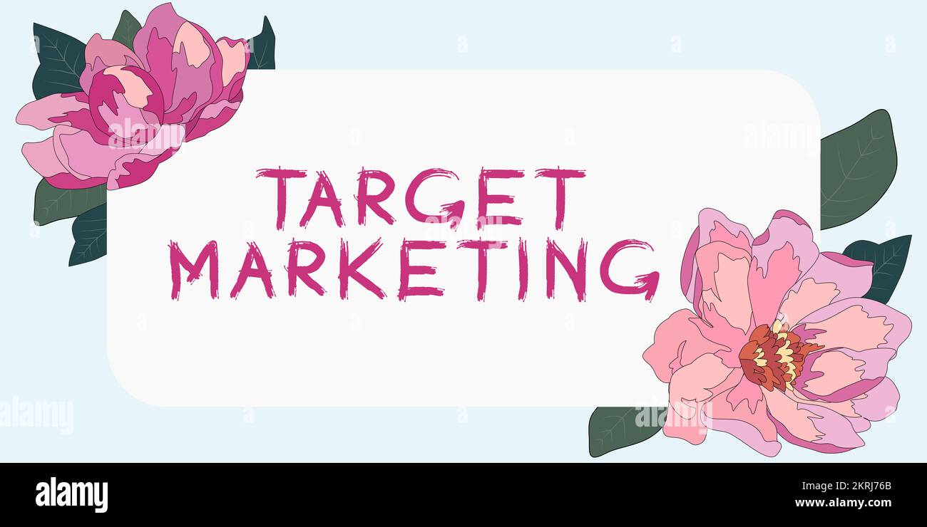 Conceptual display Target Marketing, Business idea Market Segmentation ...