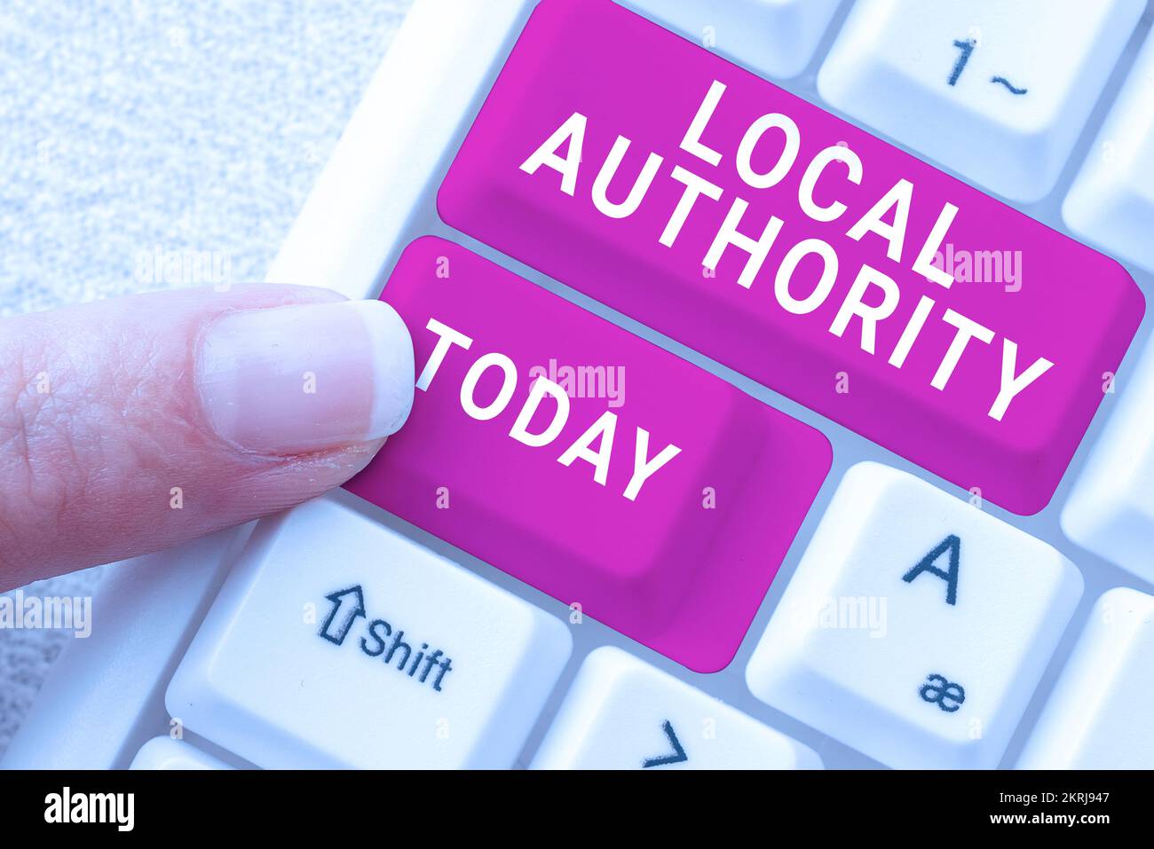 Conceptual caption Local Authority, Business concept the group of ...