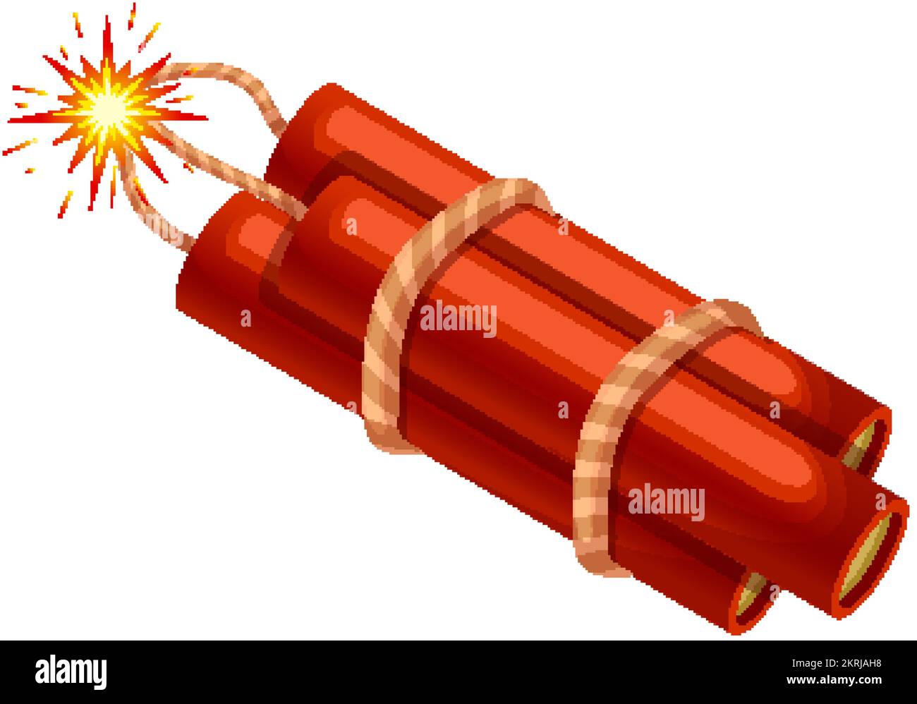 dynamite fuse cartoon vector illustration Stock Vector Image & Art - Alamy