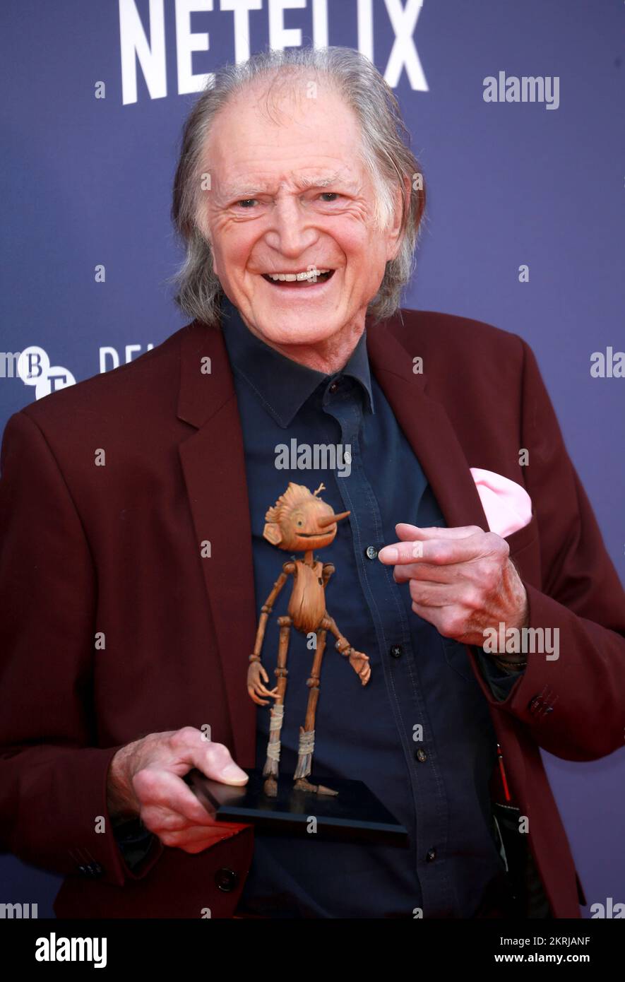 David Bradley attends the world premiere of 'Pinocchio' at the Royal ...