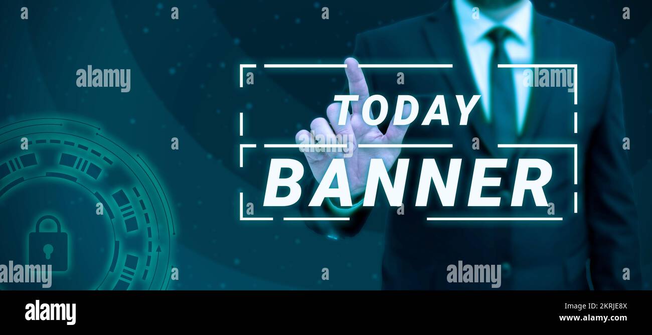 Conceptual display Banner, Conceptual photo long strip cloth bearing ...