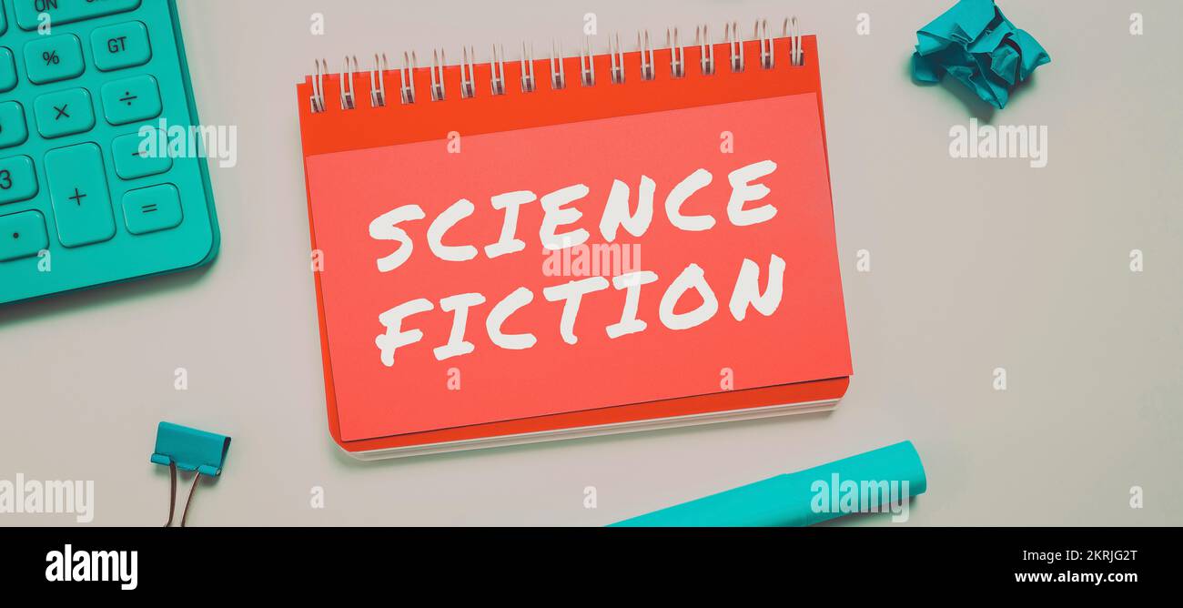 Inspiration showing sign Science Fiction, Word for Fantasy ...