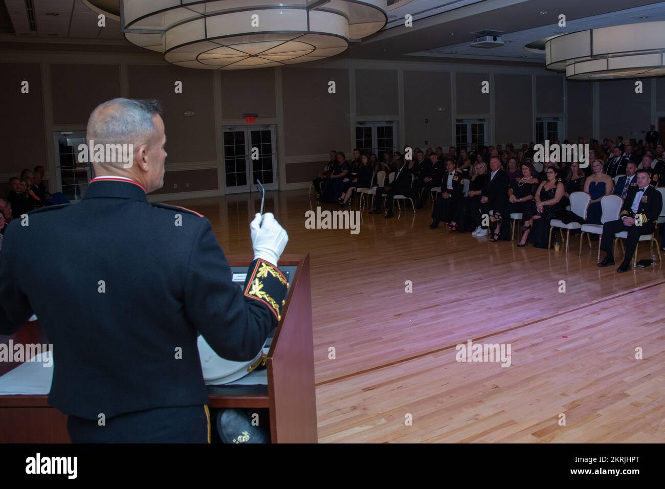 U.S. Marine Corps Brig. Gen. Andrew M. Niebel, left, Marine Corps ...