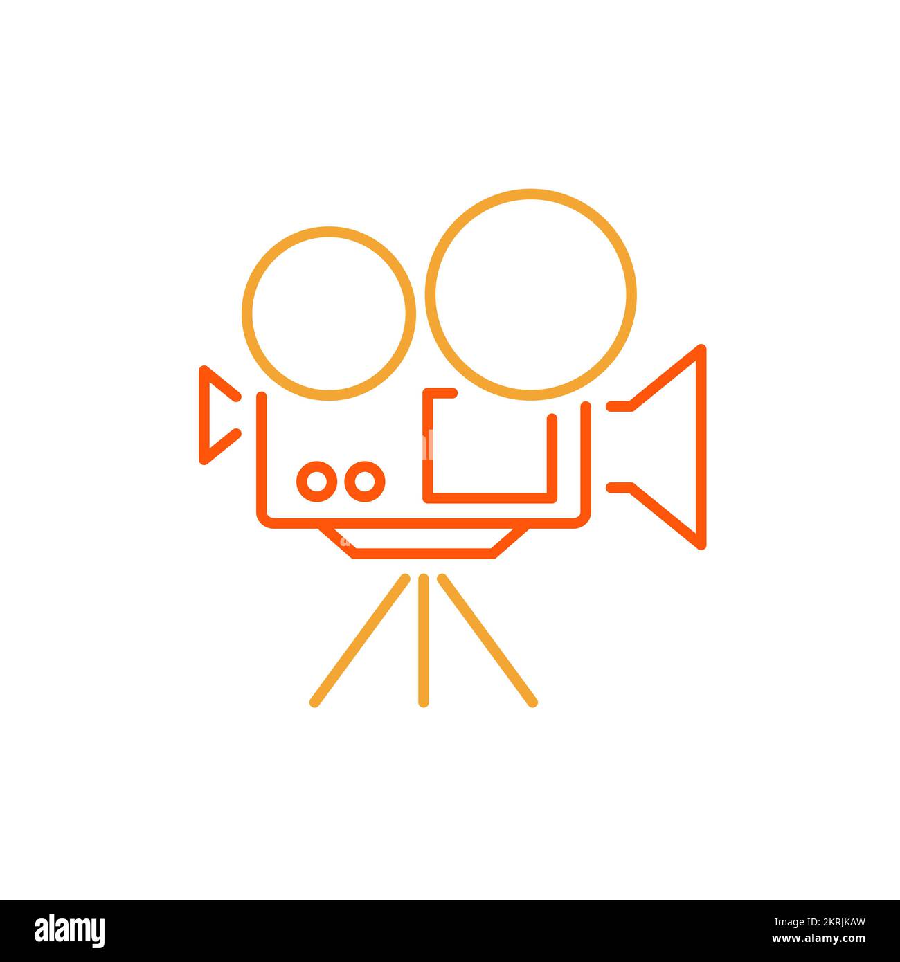 Tv production vector website template hi-res stock photography and ...