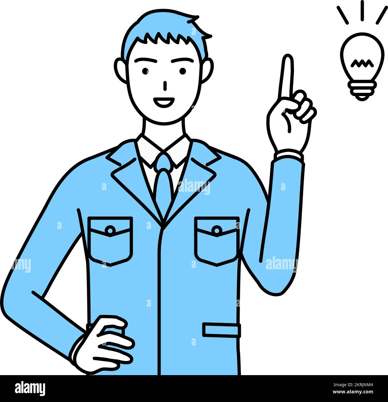 Works supervisor Stock Vector Images - Alamy