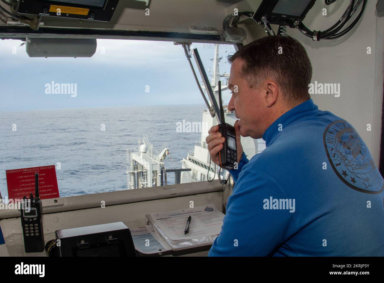 221120-N-RC359-1088 PHILIPPINE SEA (Nov. 20, 2022) Capt. Daryle Cardone ...