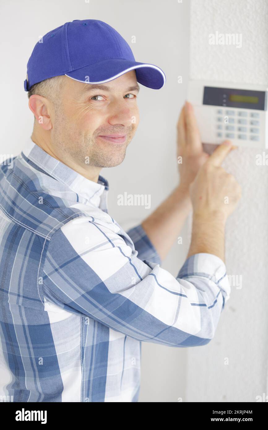 Boiler control panel digital hi-res stock photography and images - Alamy