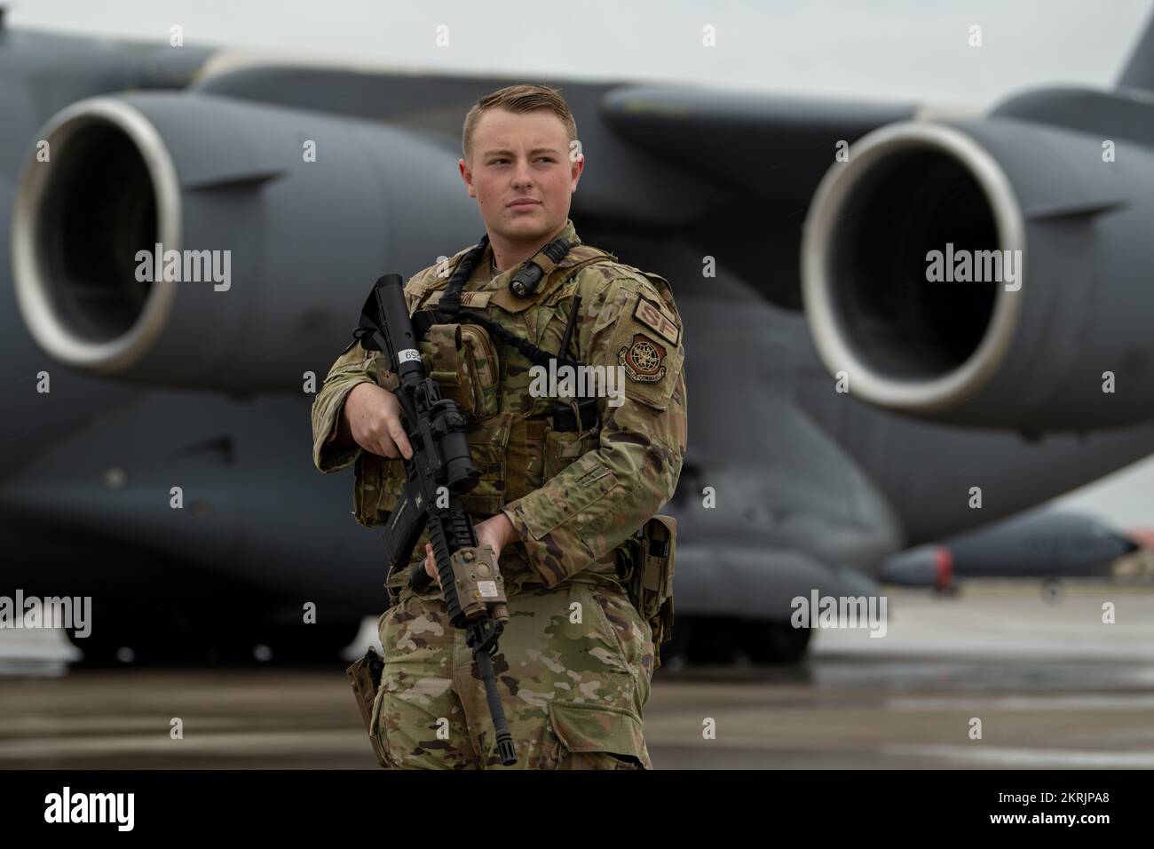 U.S. Air Force Airman 1st Class Austin Wilson, 6th Security Forces ...
