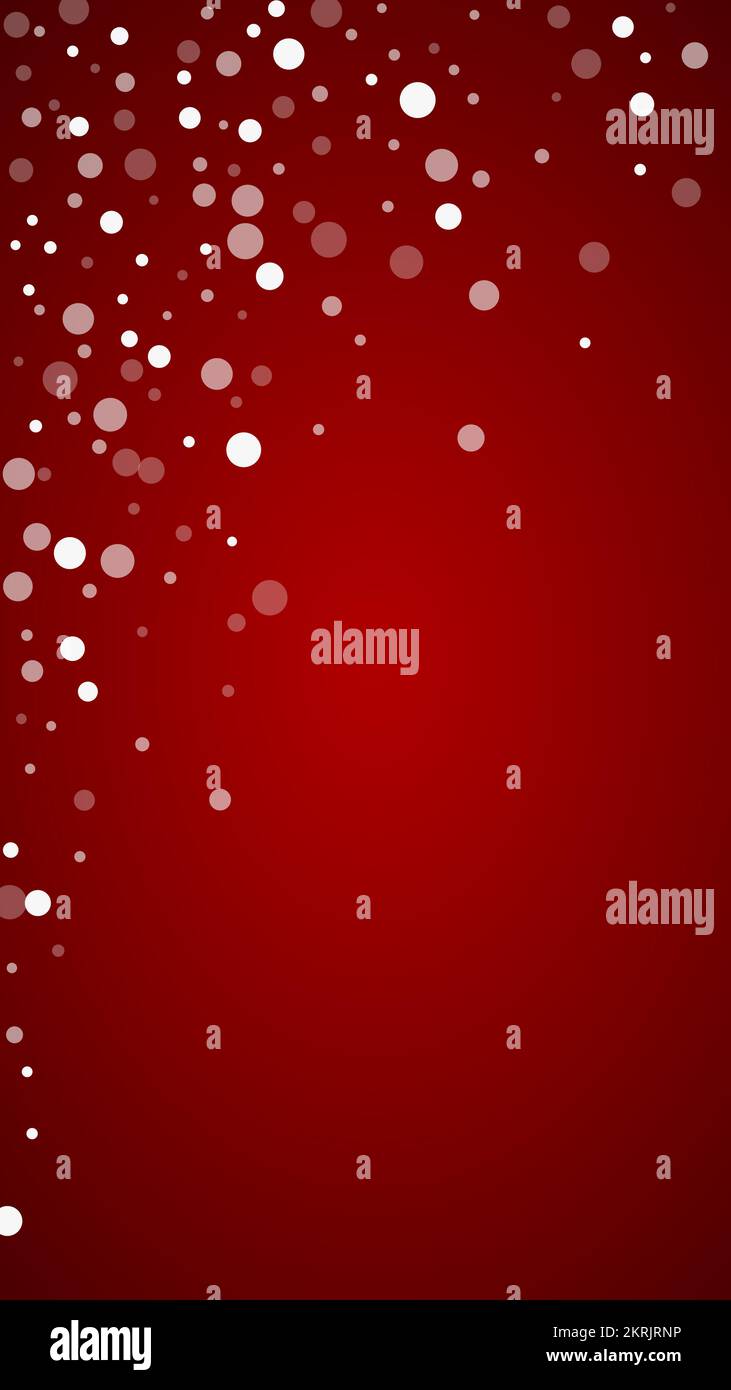 Magic falling snow christmas background. Subtle flying snow flakes and ...