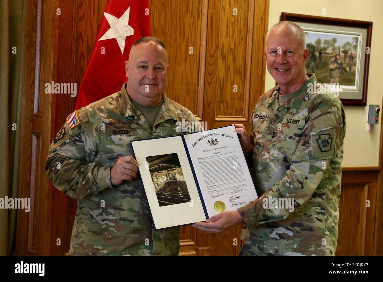 U.S. Army Lt. Col. Keith McKeon, commander of Recruiting and Retention ...