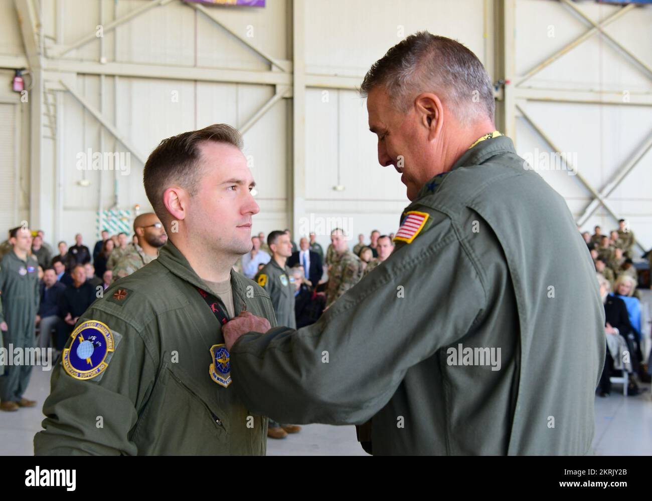 U.S. Air Force Maj. Justin Cherry, 43rd Operations Support Squadron C ...