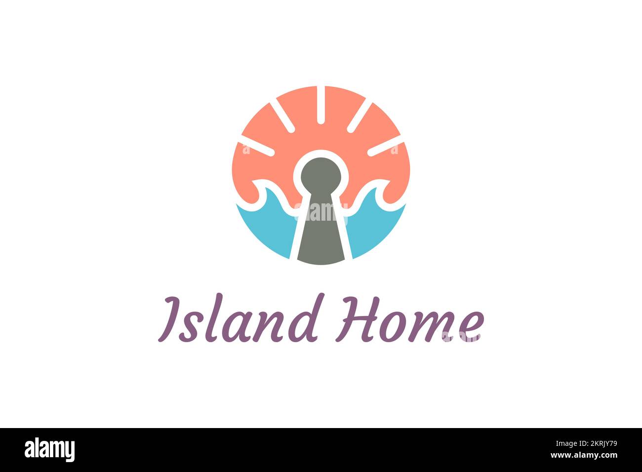 Key of paradise Stock Vector Images - Alamy