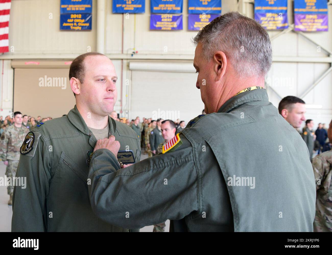 U.S. Air Force Capt. Kevin Hart, 14th Airlift Squadron C-17 pilot ...