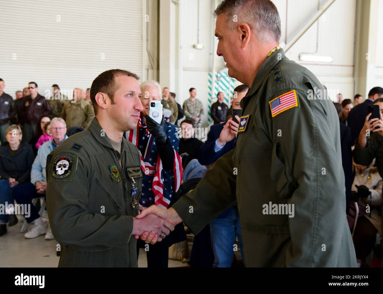 U.S. Air Force Capt. Howlett Cohick, 16th Airlift Squadron C-17 pilot ...