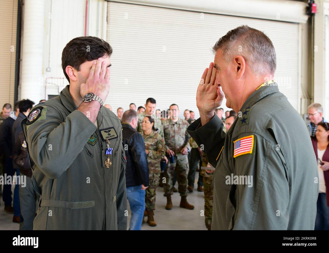 U.S. Air Force Capt. Derrin Gelston, 437th Operations Support Squadron ...