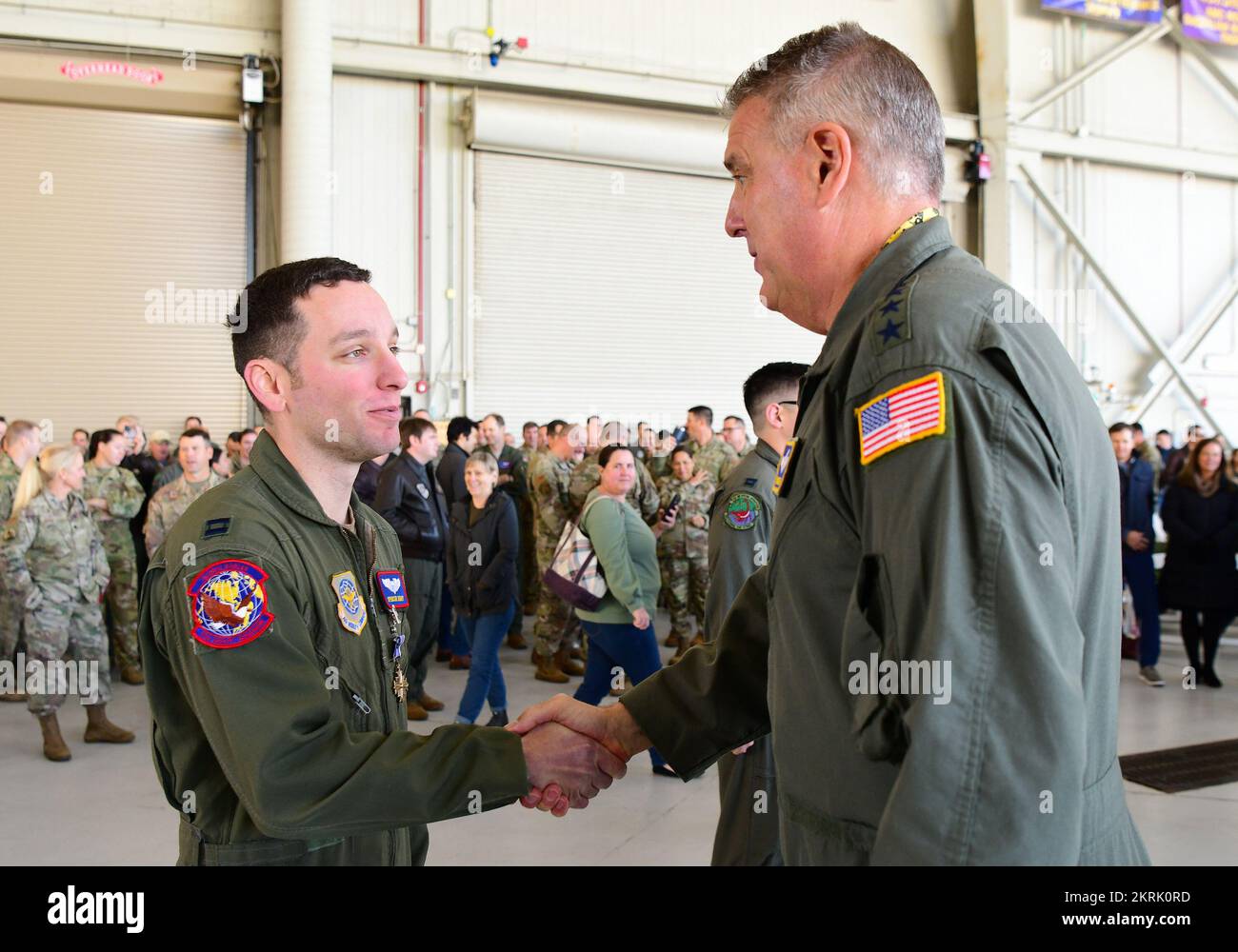 U.S. Air Force Capt. Spencer Dewey, 437th Operation Support Squadron C ...