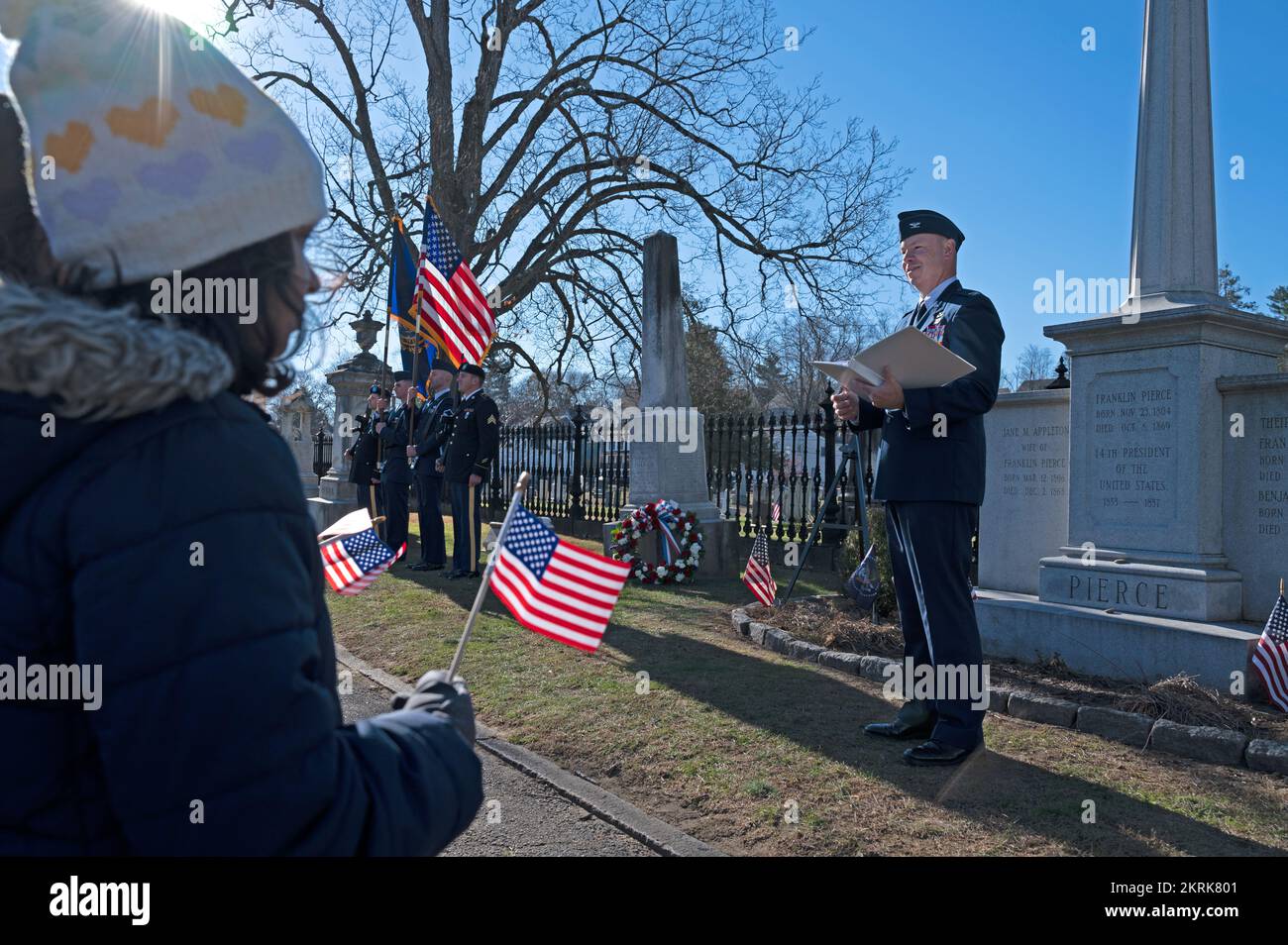 Col. William Davis, New Hampshire Air National Guard director of staff ...
