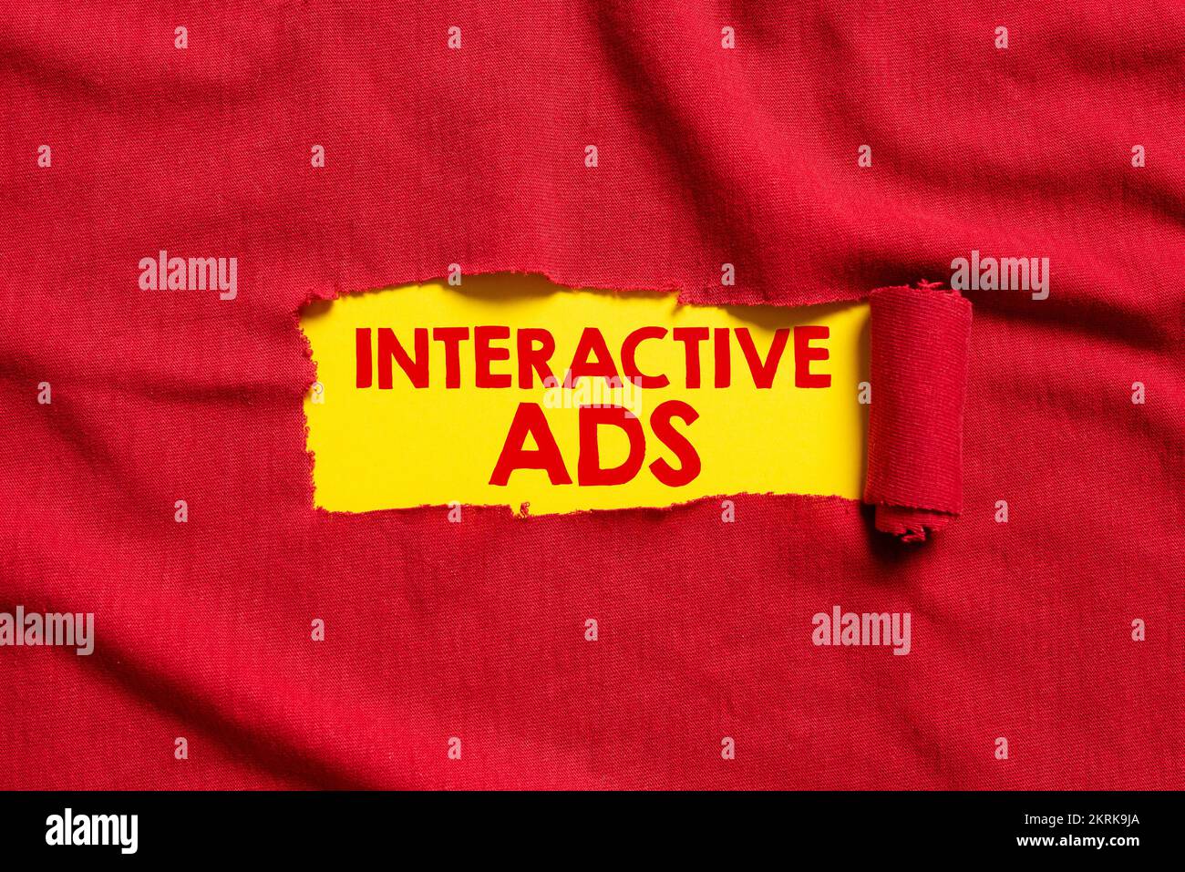 Inspiration showing sign Interactive Ads, Business idea uses ...