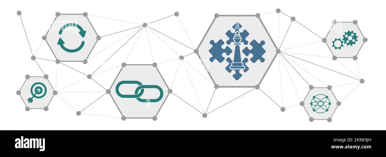 Strategic alliance icon hi-res stock photography and images - Alamy