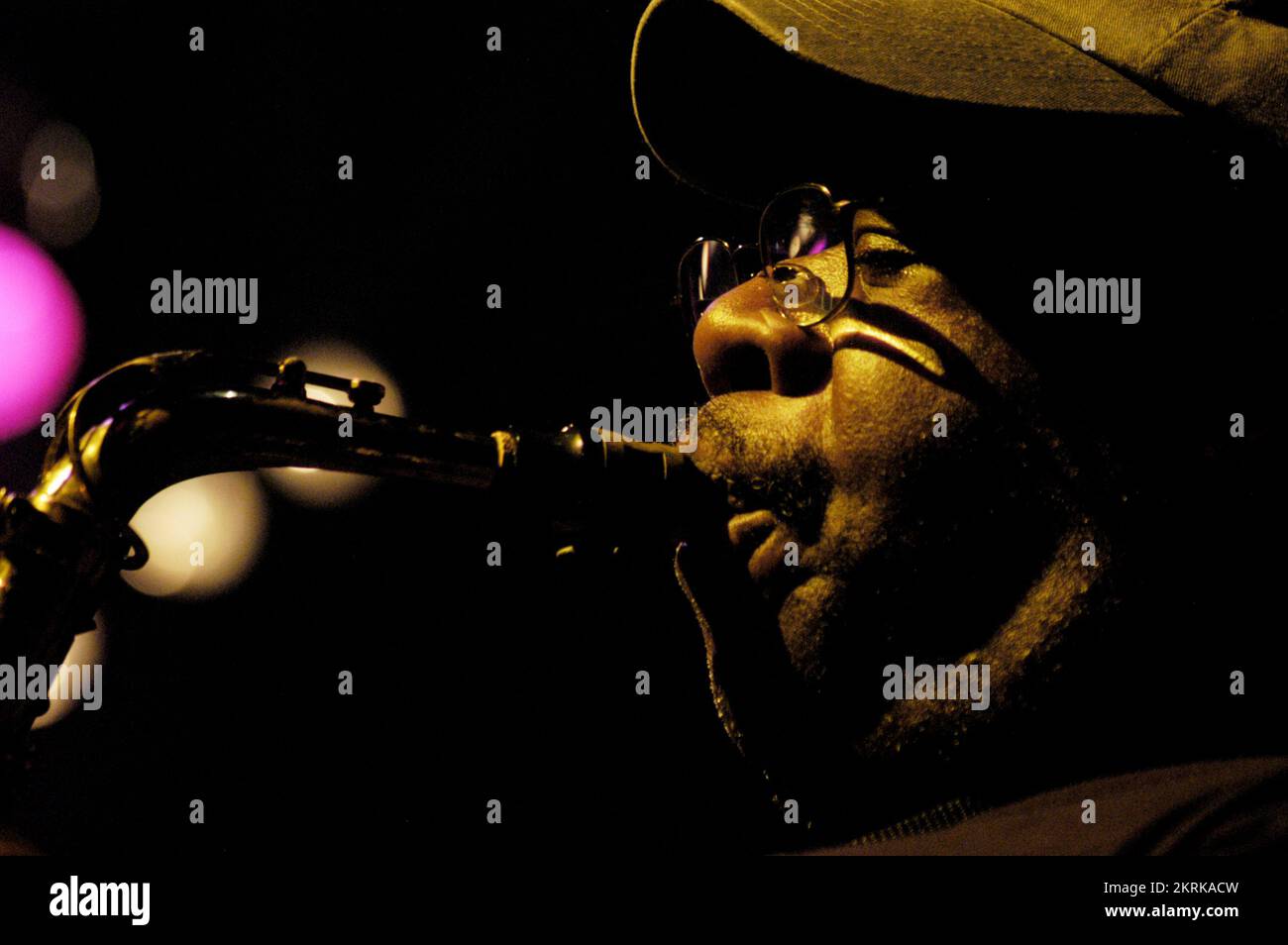 RAY GASKINS, SAXOPHONE, 2006: Legendary saxophone Ray Gaskins in the ...