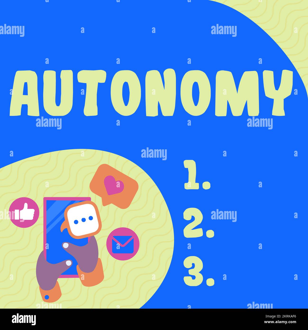 Conceptual caption Autonomy, Business concept vehicle that can guide ...