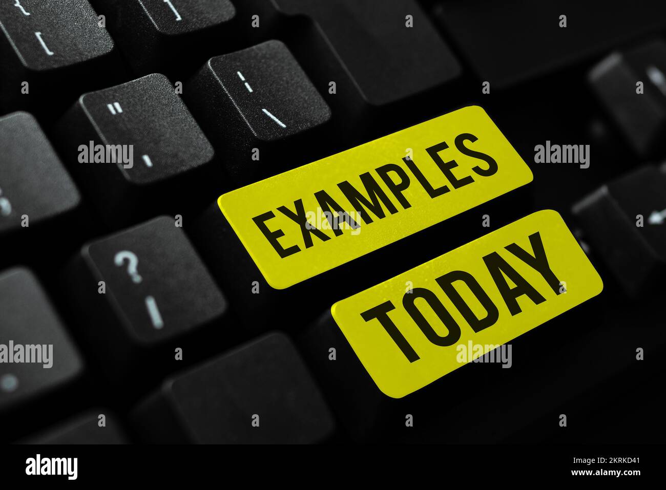 Text caption presenting Examples, Business idea photo Sample Model to ...