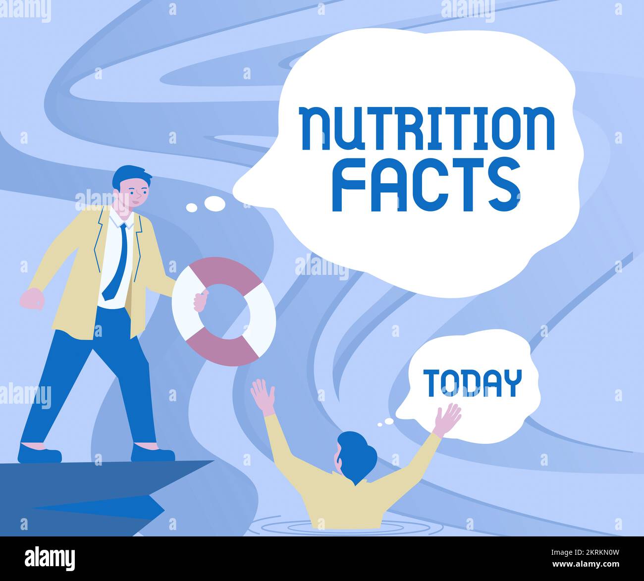 Sign displaying Nutrition Facts, Business concept detailed information ...