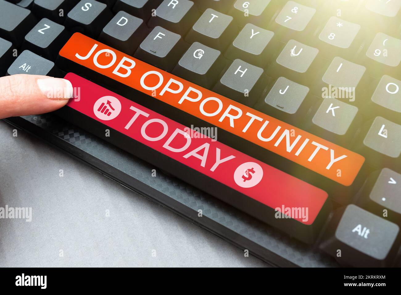 Text sign showing Job Opportunity, Business showcase an opportunity of ...
