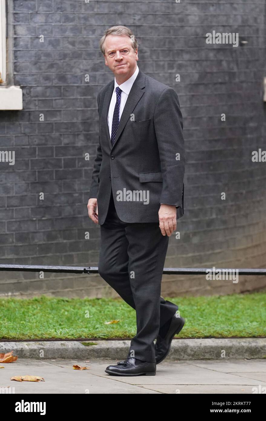 Scottish Secretary Alister Jack arriving in Downing Street, London ...