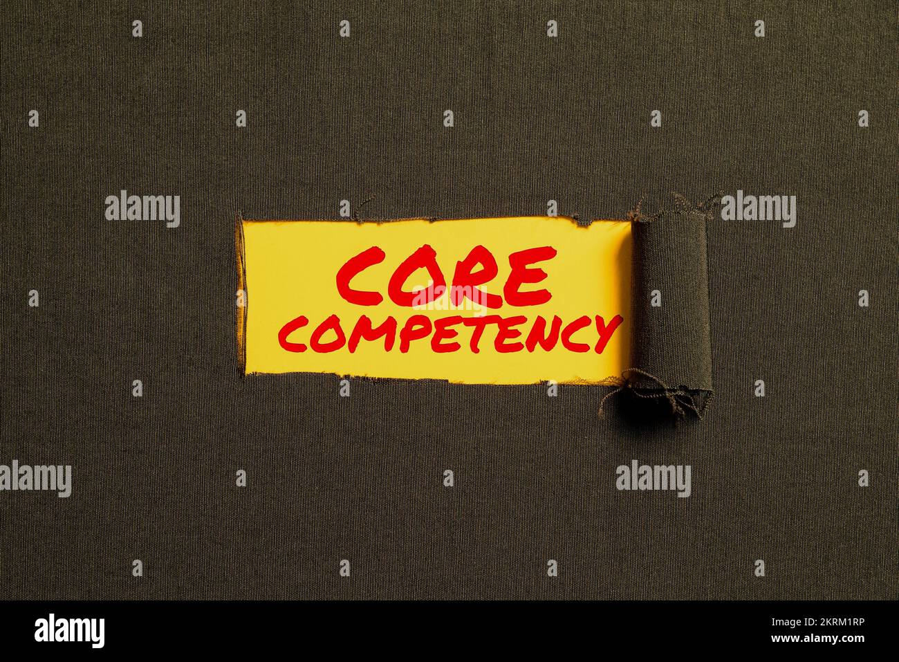 Handwriting text Core Competency, Word Written on harmonized ...