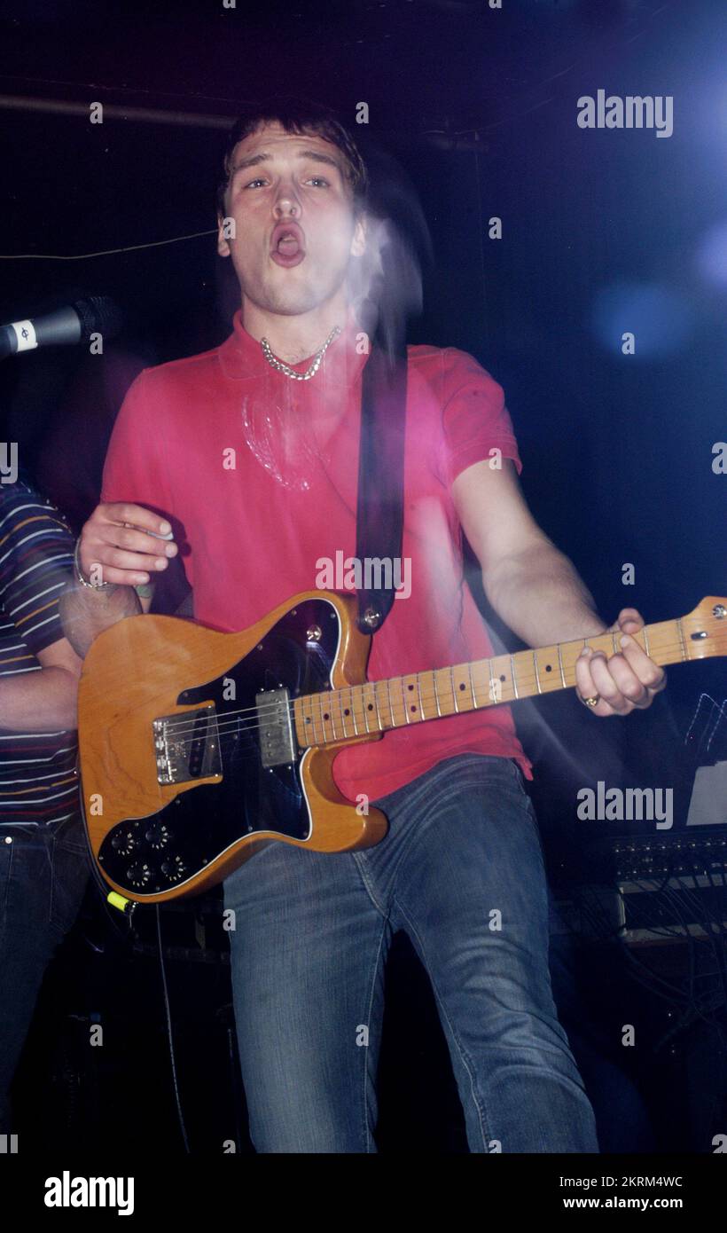 The Ordinary Boys at The Welsh Club in Cardiff, October 19 2004. Photograph: ROB WATKINS ...