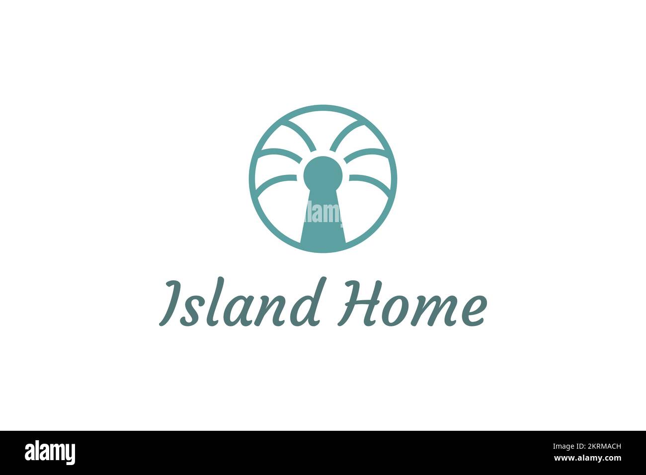 Keyhole beach Stock Vector Images - Alamy