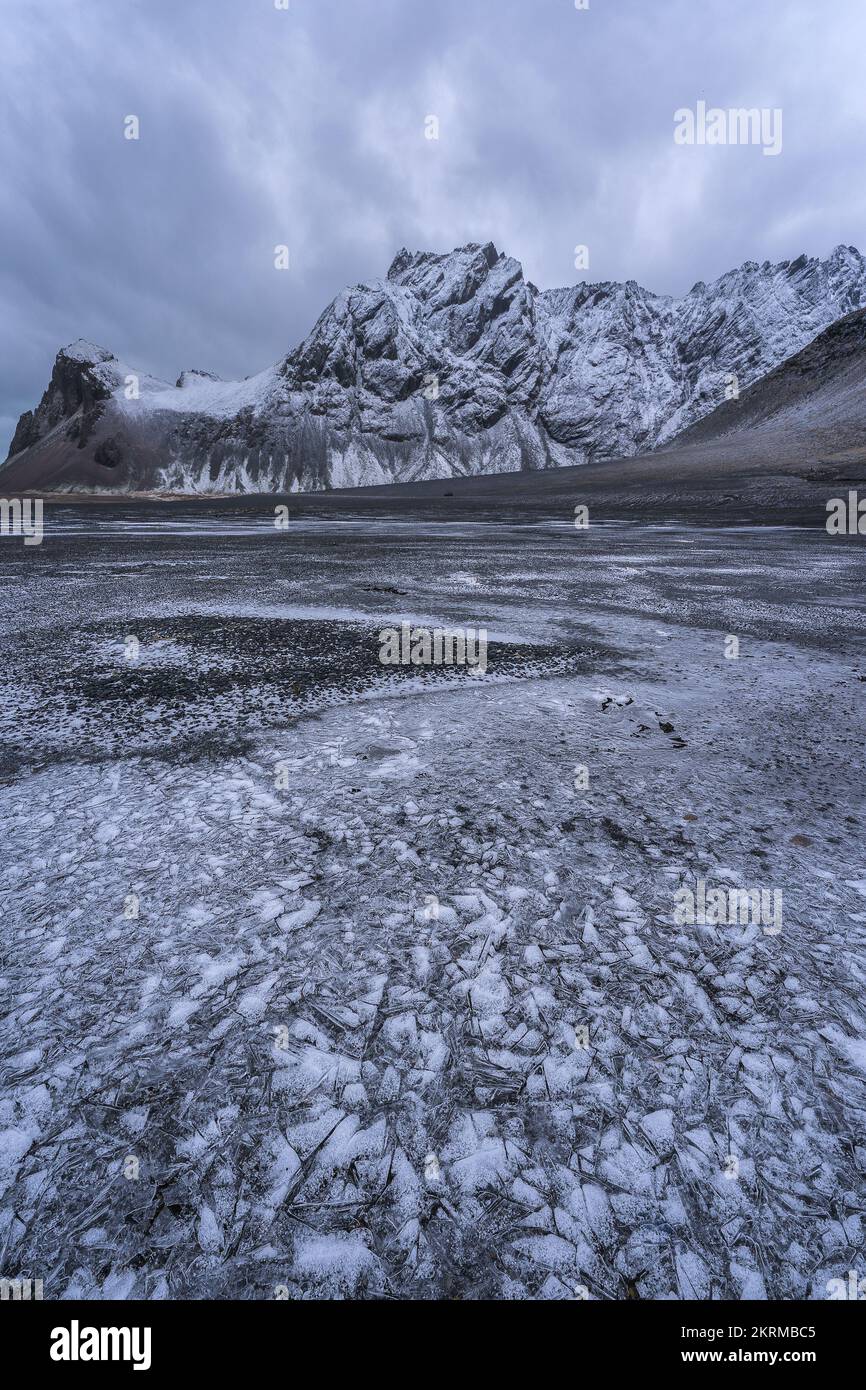 Vast frozen lake under hi-res stock photography and images - Alamy